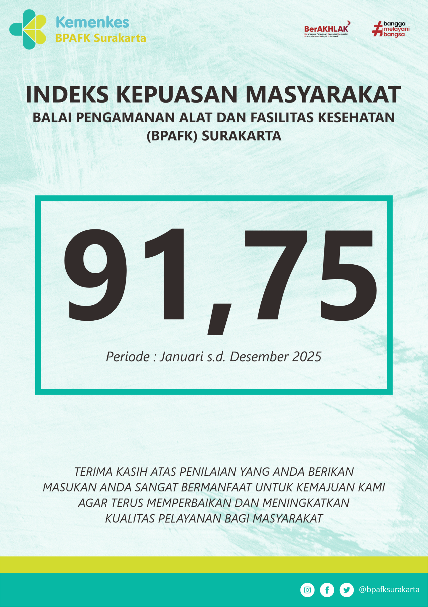 Thermoluminescent Dosimeter (TLD) Badge – BPAFK Surakarta